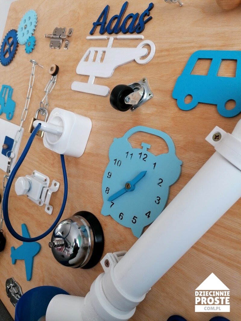 DIY tablica manipulacyjna - Dziecinnie Proste - Blog